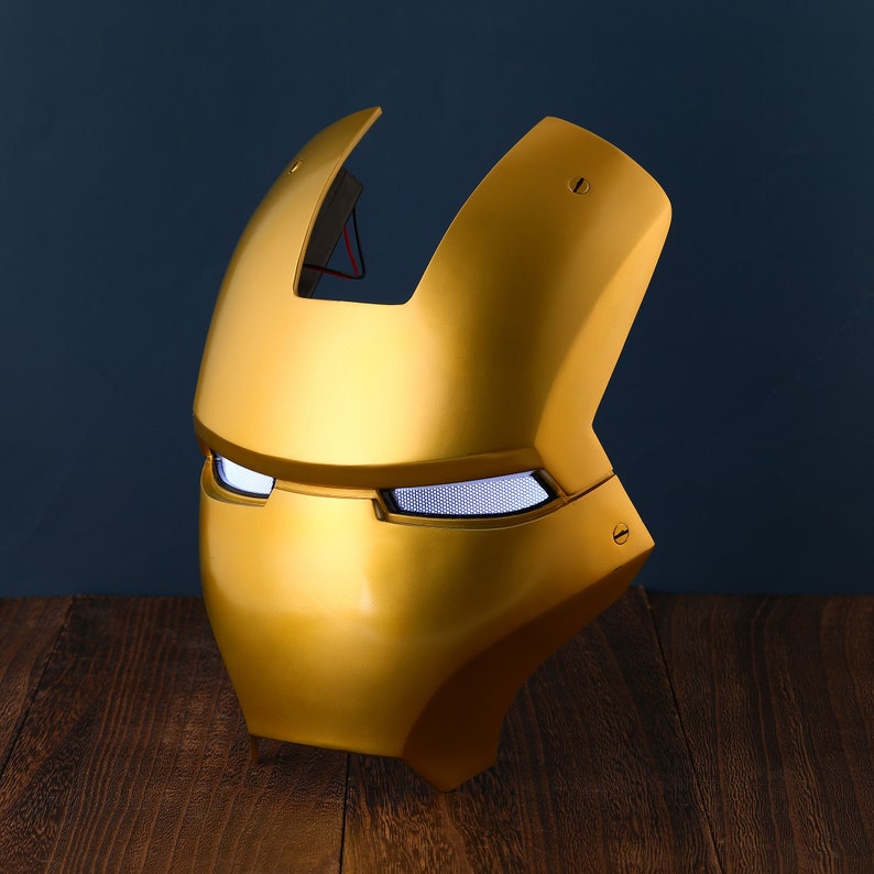 Iron Man Mask, Iron Man Face Plate Mark 3 Mask Mark 2 Mask, Metal Mark ...