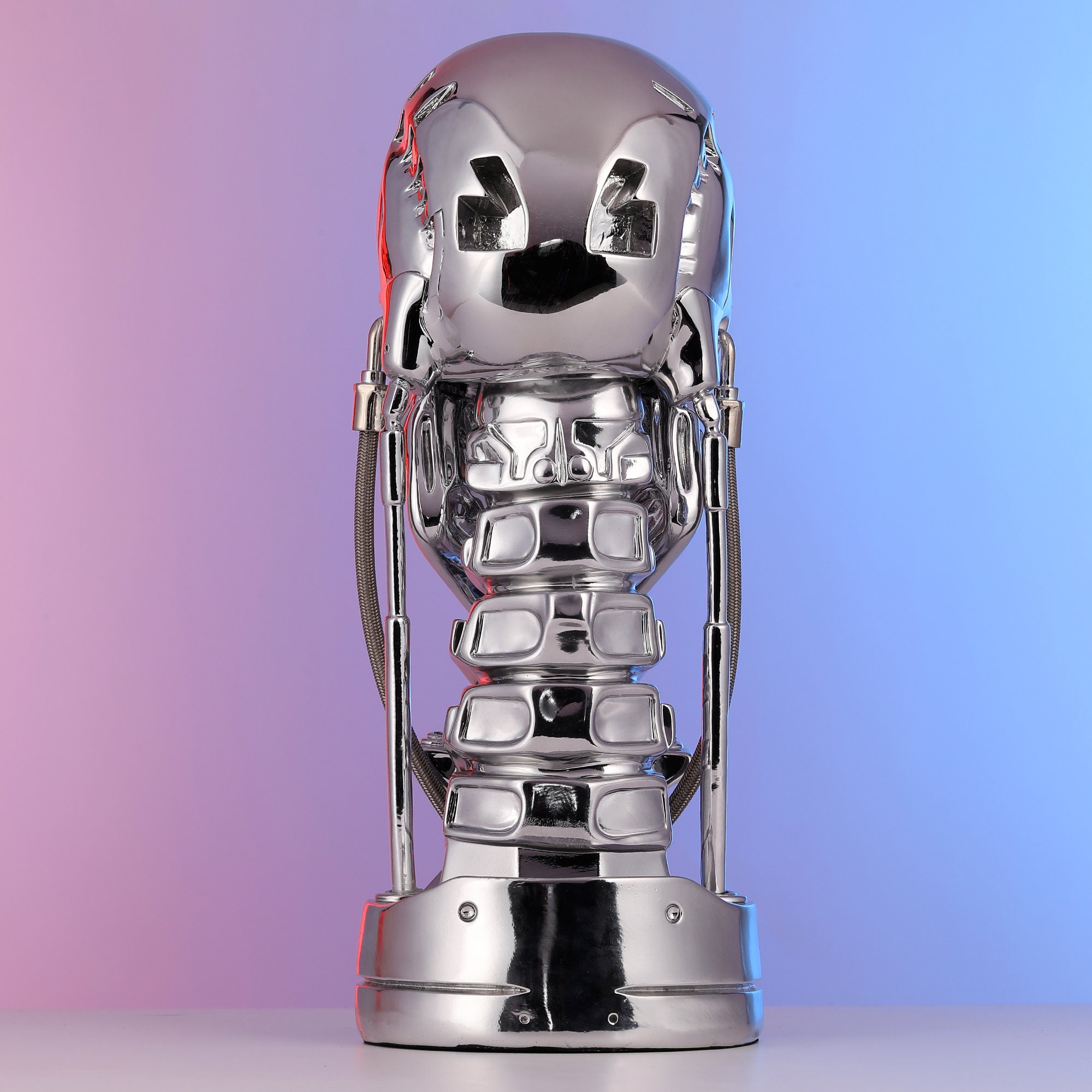 Terminator Bust Terminator T800 Figure Terminator Statue T2 - Etsy