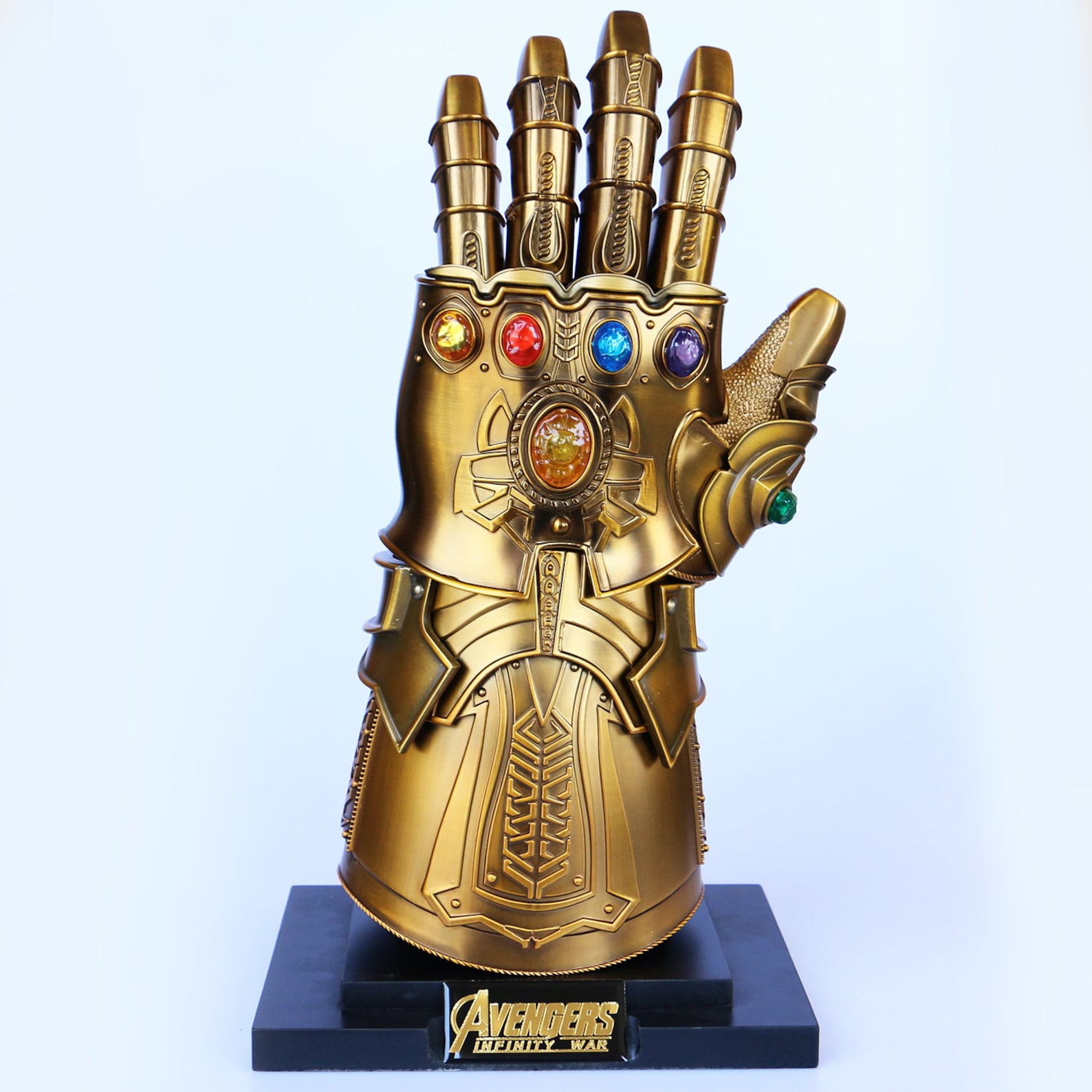 Metal Infinity Gauntlet Thanos Cosplay Infinity Gauntlet Iron Man 1/1 ...