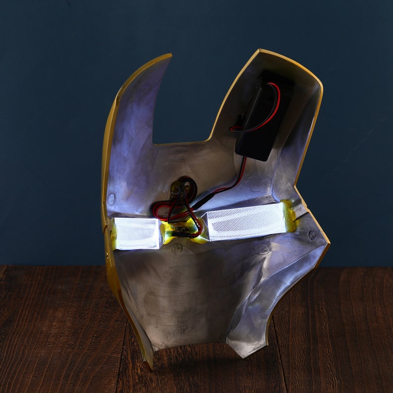 Iron Man Mask, Iron Man Face Plate Mark 3 Mask Mark 2 Mask, Metal Mark ...
