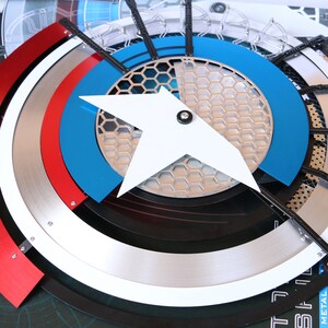 Captain America Shield Prototype Shield Steven Rogers Cosplay 1/1 Scale ...