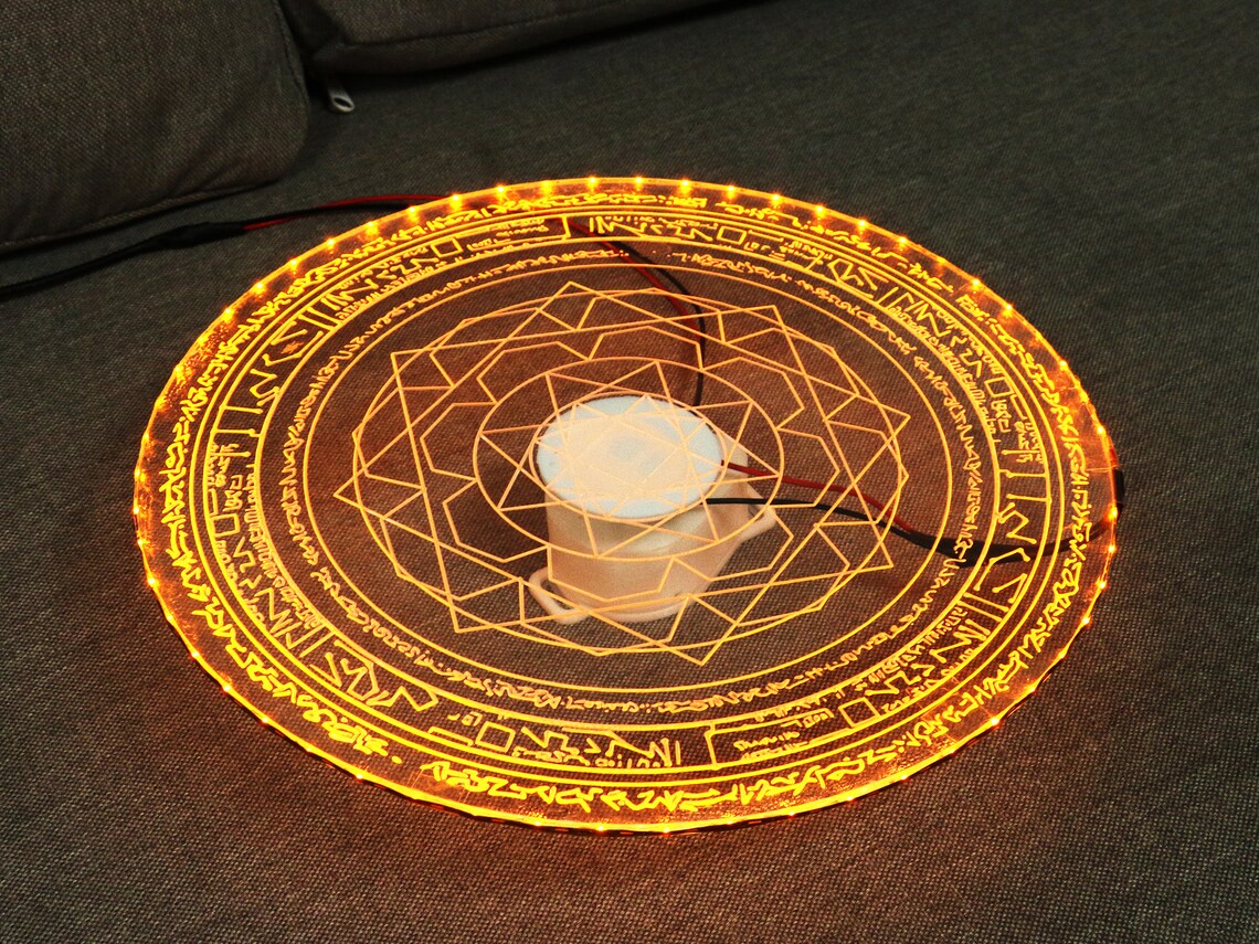 Dr Strange Spell Disc Rotatable Doctor Strange Spell Disc - Etsy