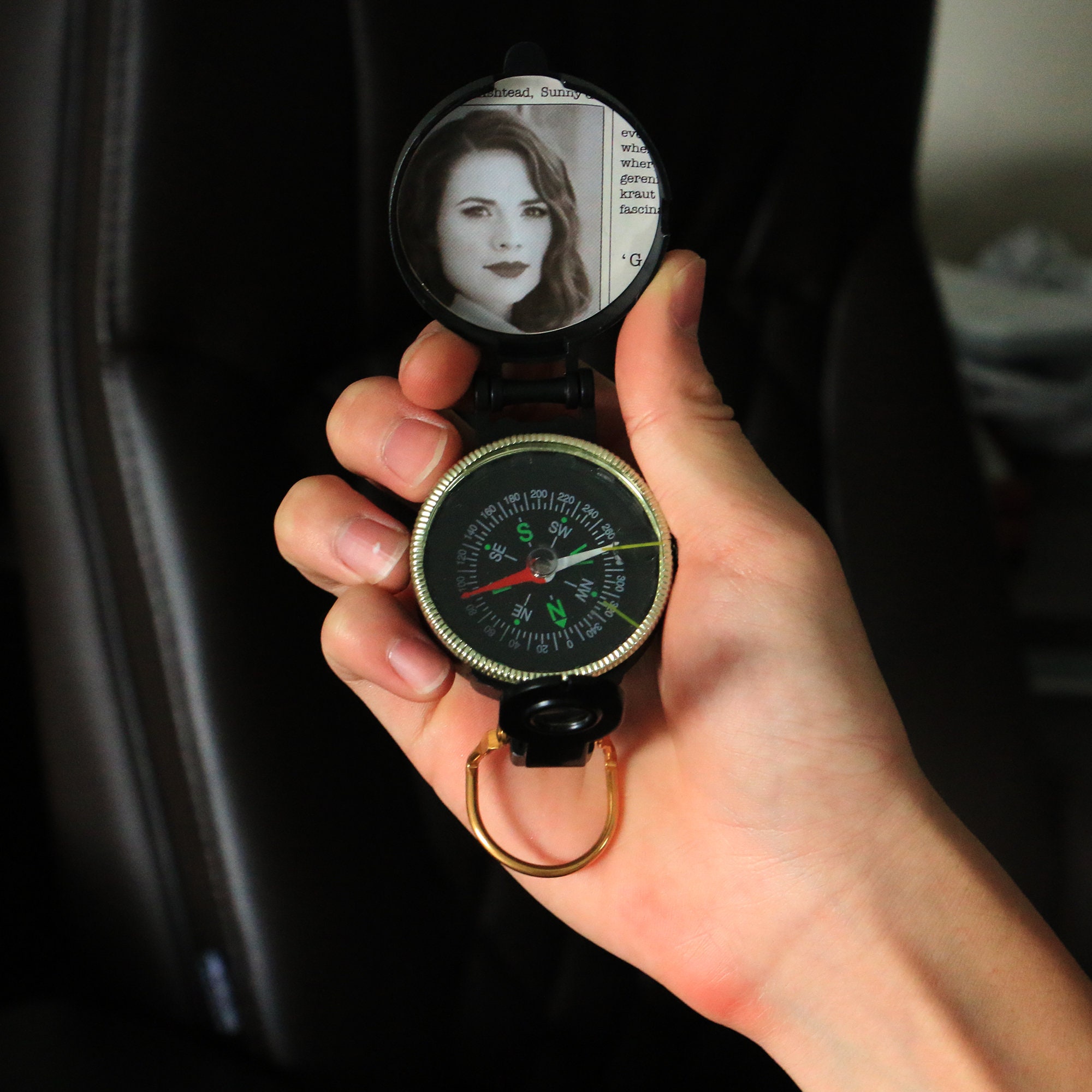 Peggy Carter Compass Captain America Cosplay Metal 1/1 Scale - Etsy ...