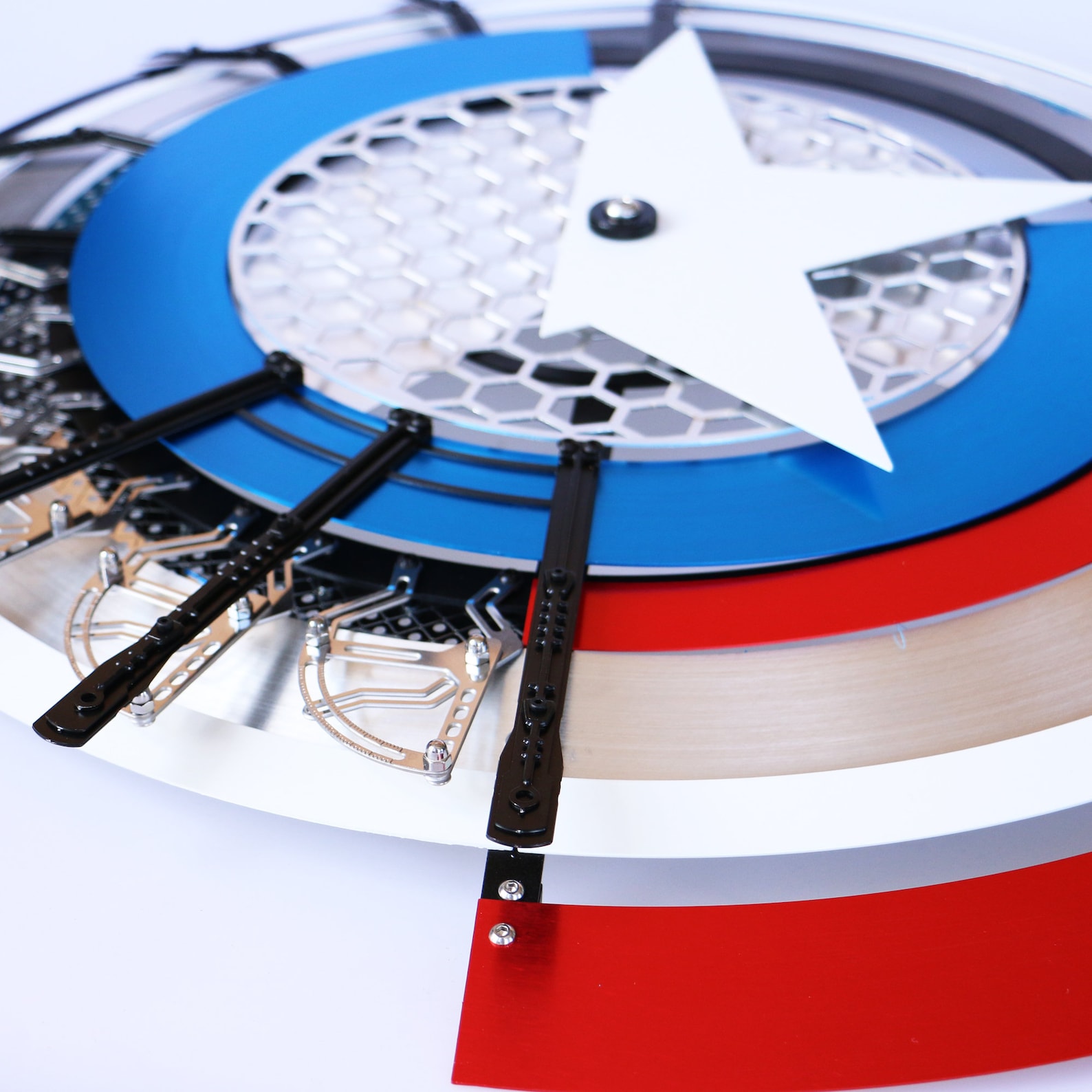 Captain America Shield Prototype Shield Steven Rogers Cosplay | Etsy