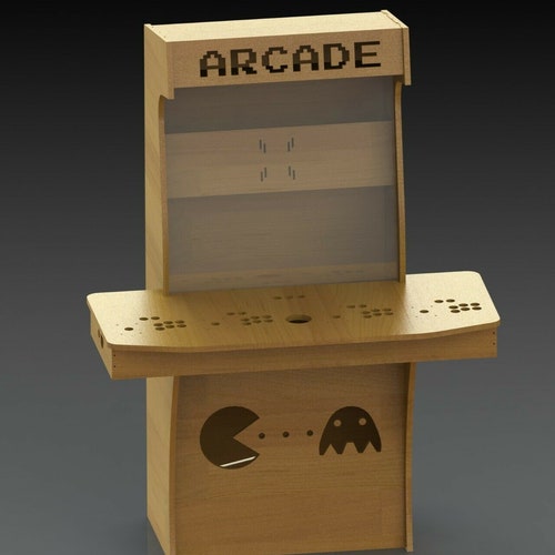Mini Arcade Machine Plans - Etsy