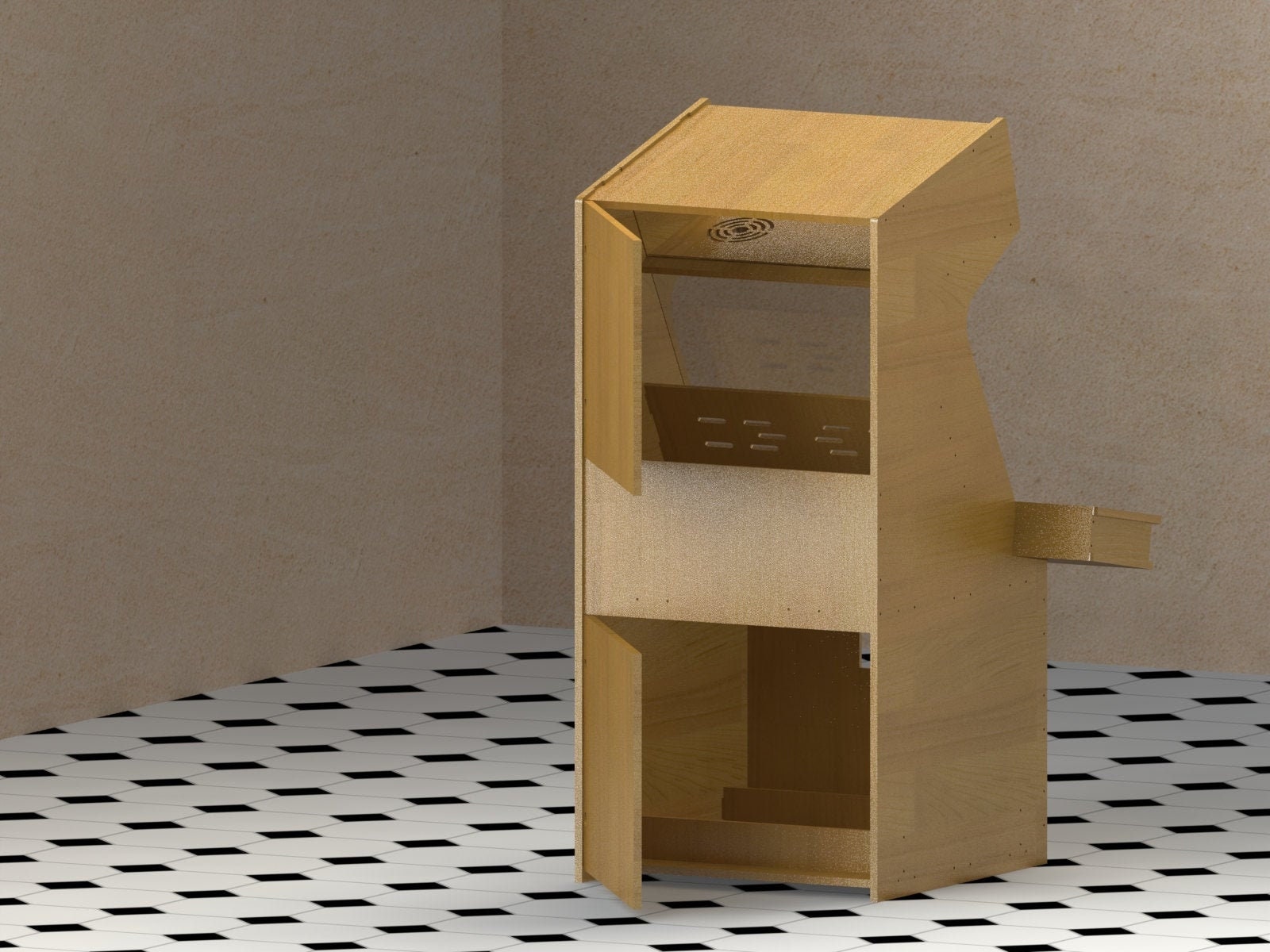 Arcade Machine Cabinet Kit 4 Players Retro Monster Arcade - Etsy