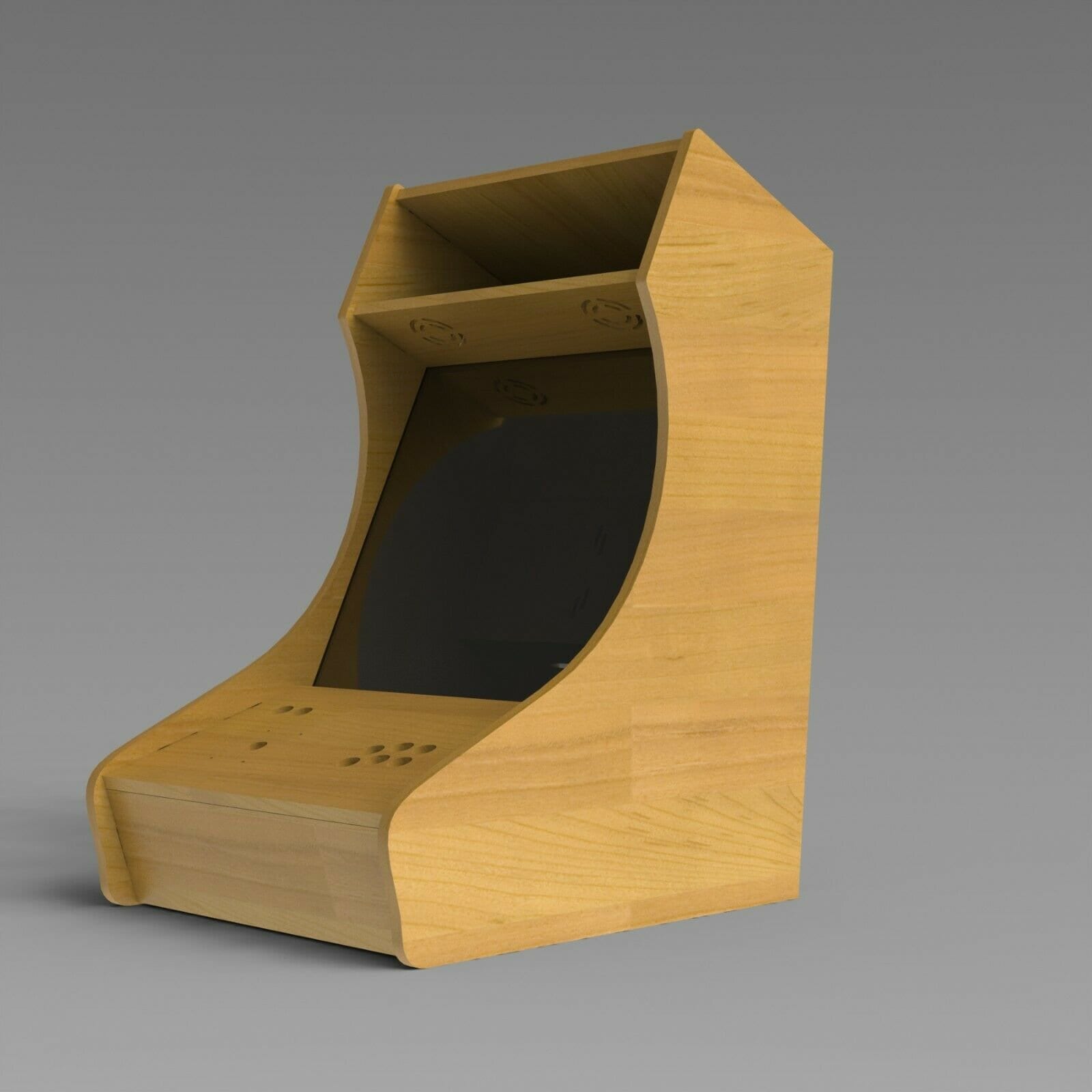 Bartop Arcade Machine Design Plans Retro Arcade 19 Widescreen Machine ...