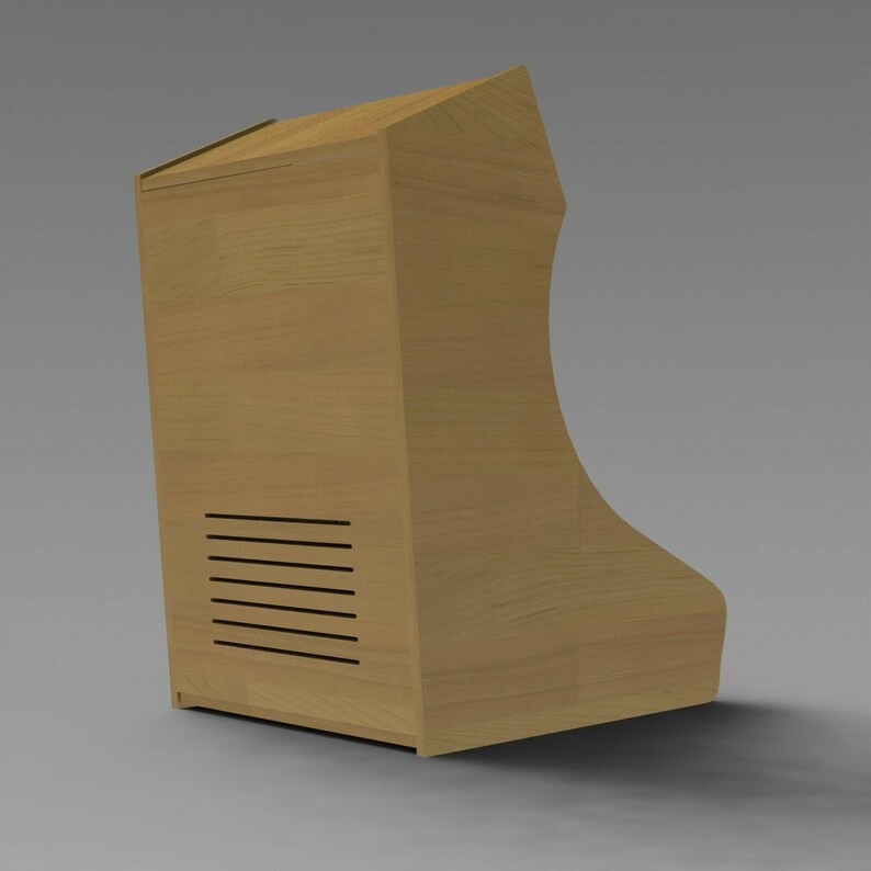 Bartop Arcade Machine Design Plans | Retro Arcade 19" Widescreen ...