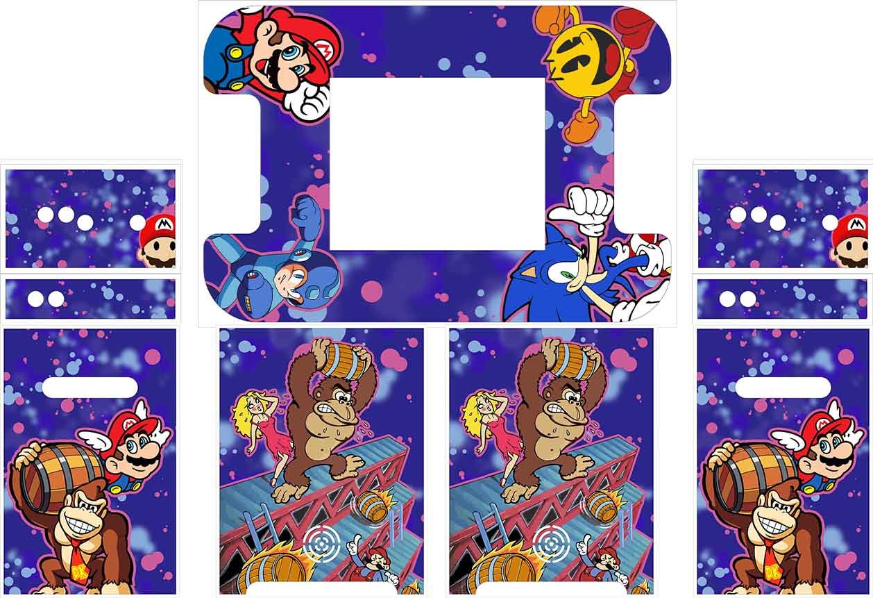 Arcade Cocktail Cabinet Kit With Controller Design Plans Retro Arcade ...