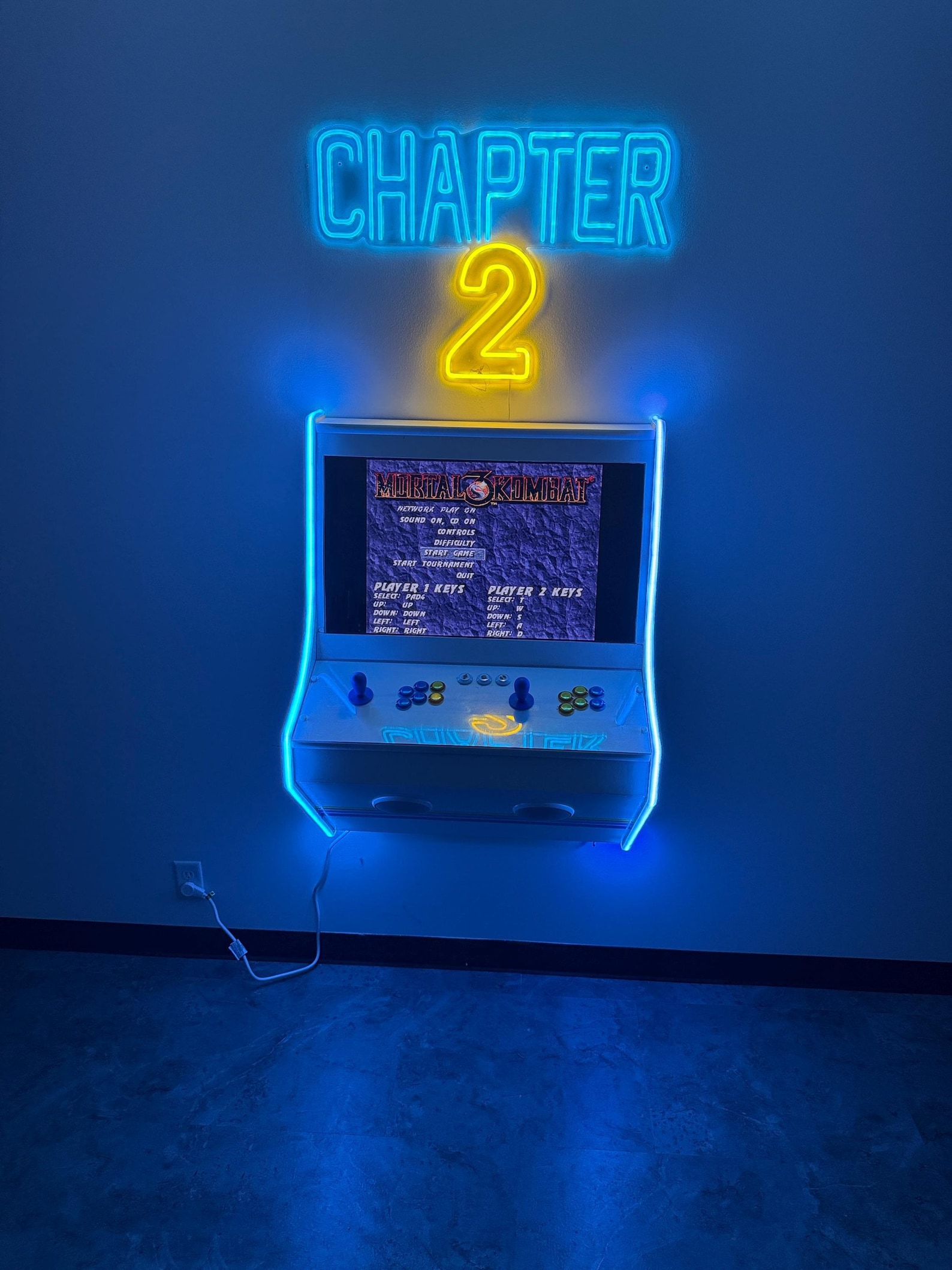 Arcade Cabinet Wall Mounted, Retro Arcade Video Game Machine Cabinet ...
