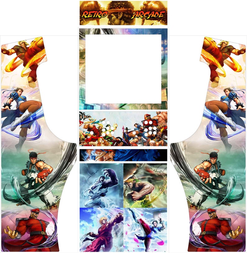 Upright Arcade Machine Design Digital Plan Arcade Machine - Etsy