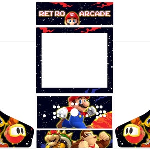 Arcade Bartop Machine Cabinet Digital Plans | 2 Player | 16mm | 27 ...