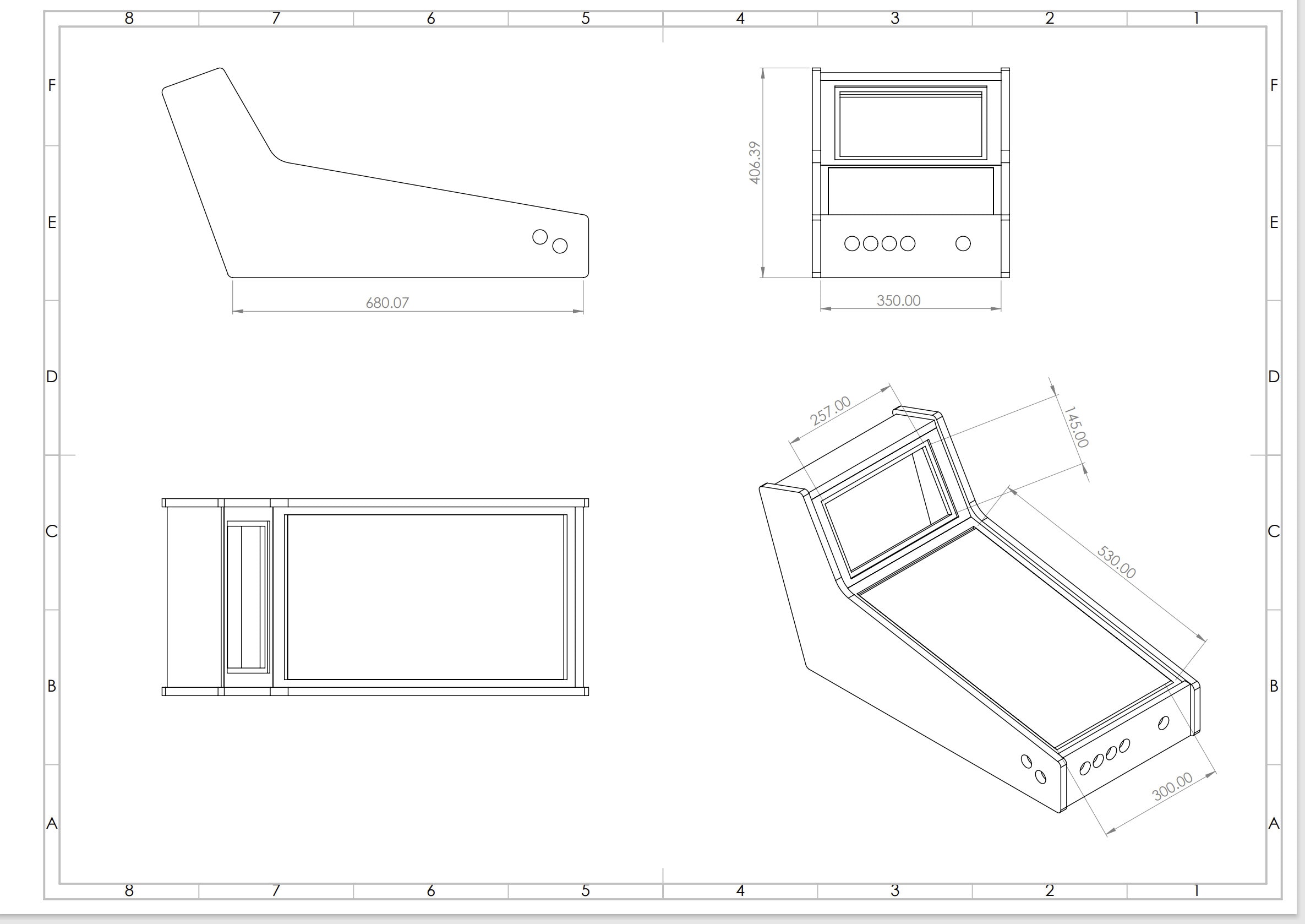 Mini Pinball Machine Design Plans Only - Etsy