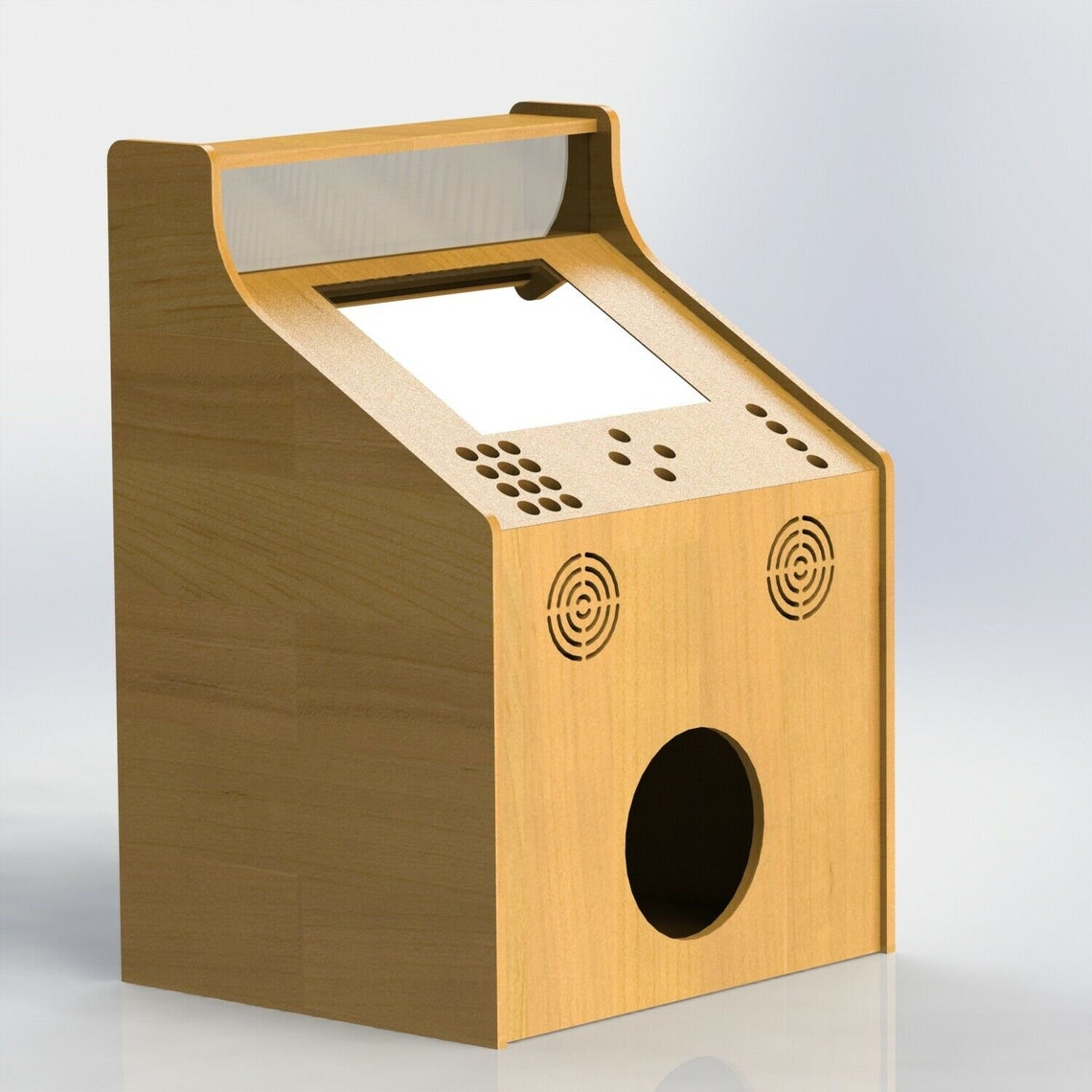 Modern Juke Box Design Digital Wooden Juke Box Monitor Panel - Etsy