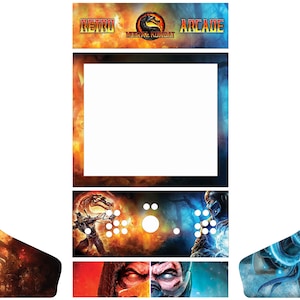 Arcade Bartop Machine Cabinet Digital Plans | 2 Player | 16mm | 27 ...