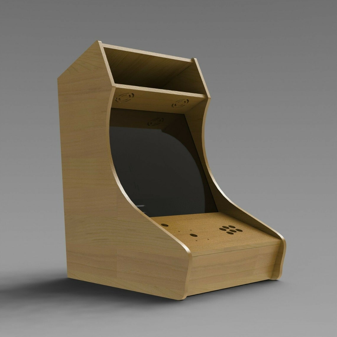 Bartop Arcade Machine Design Plans Retro Arcade 19 - Etsy