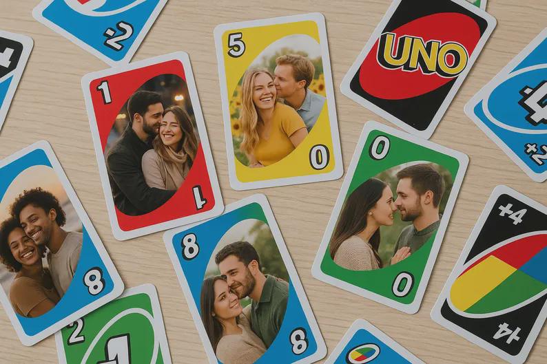 Card Game UNO Customize Digital Product Ready to Print Drag & Drop PDF ...