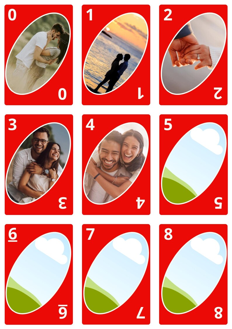 Juego de cartas UNO: Producto digital personalizable, listo para ...