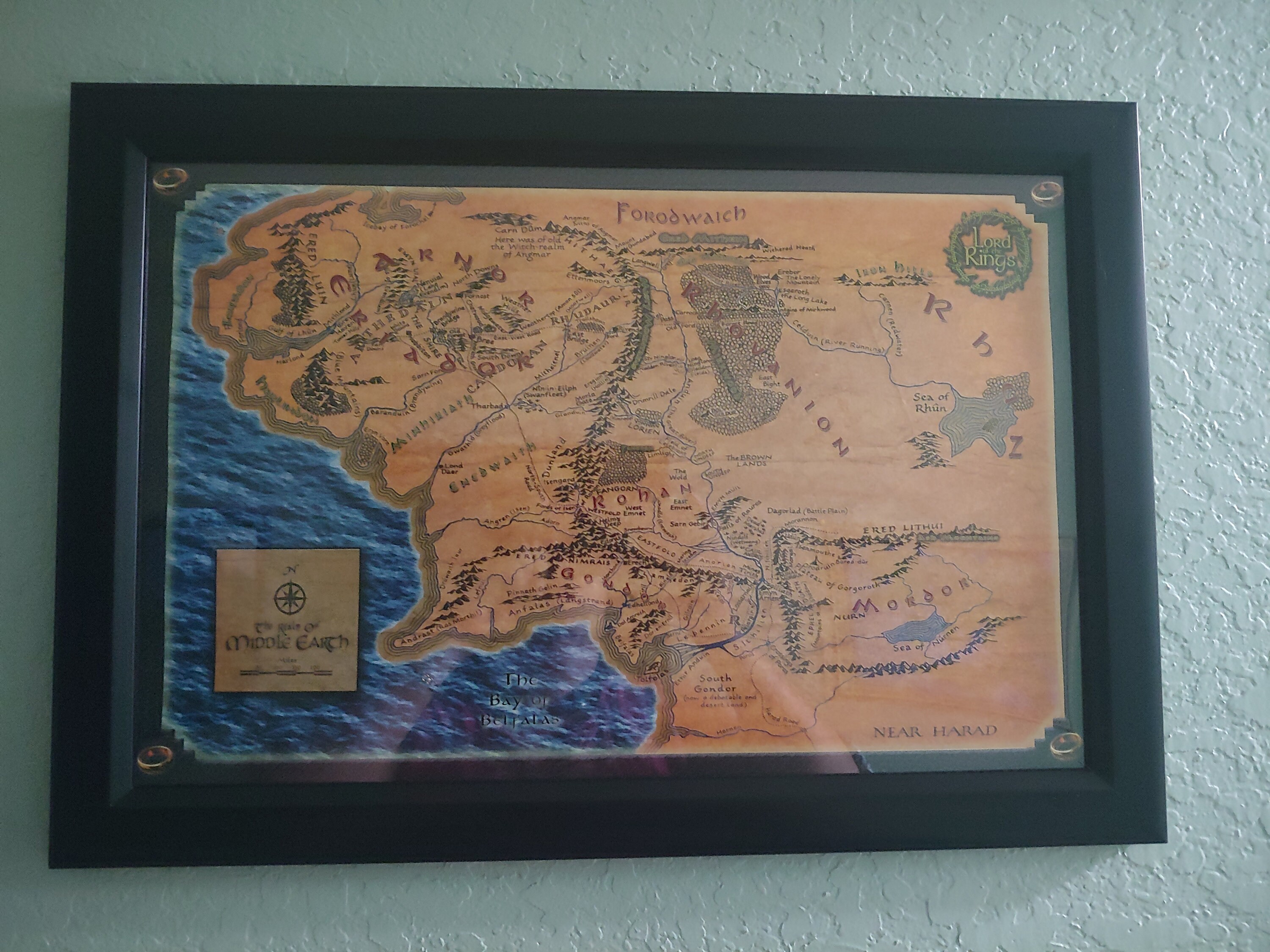 FULL COLOR Malazan Empire Book of the Fallen Map. Steven - Etsy