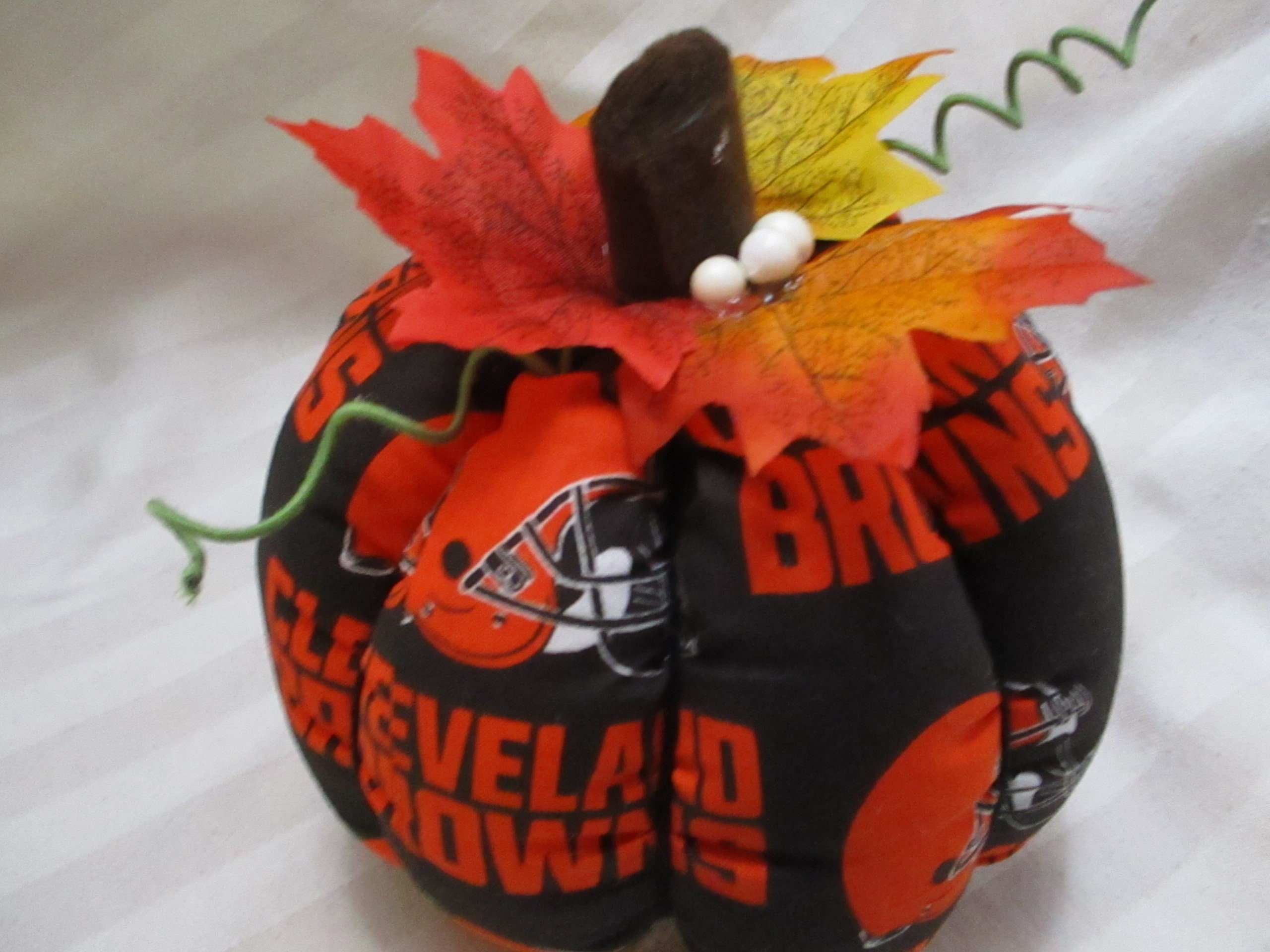 Cleveland Browns Pumpkin Decor Great for Holidays Autumn Fall | Etsy