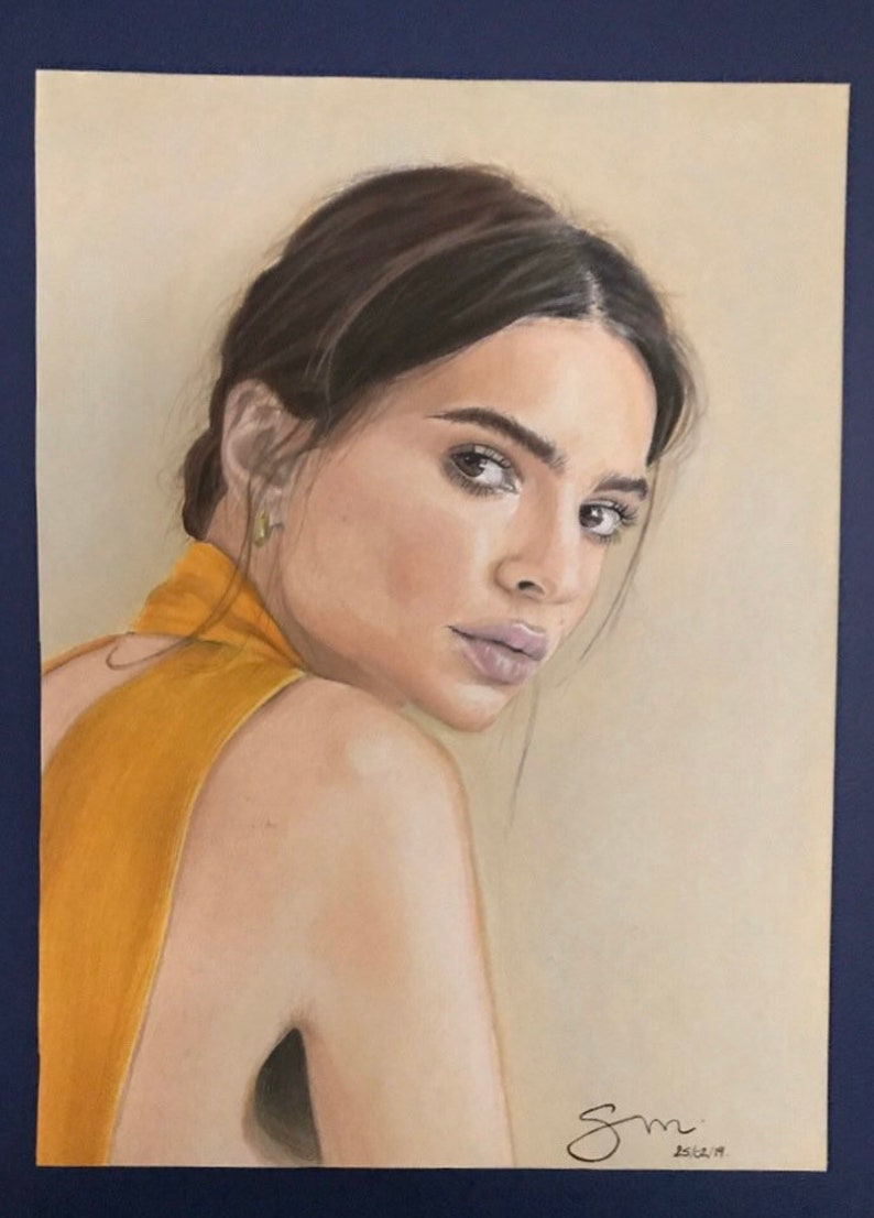 Limited Edition Fine Art Print - Emily Ratajkowski - Etsy