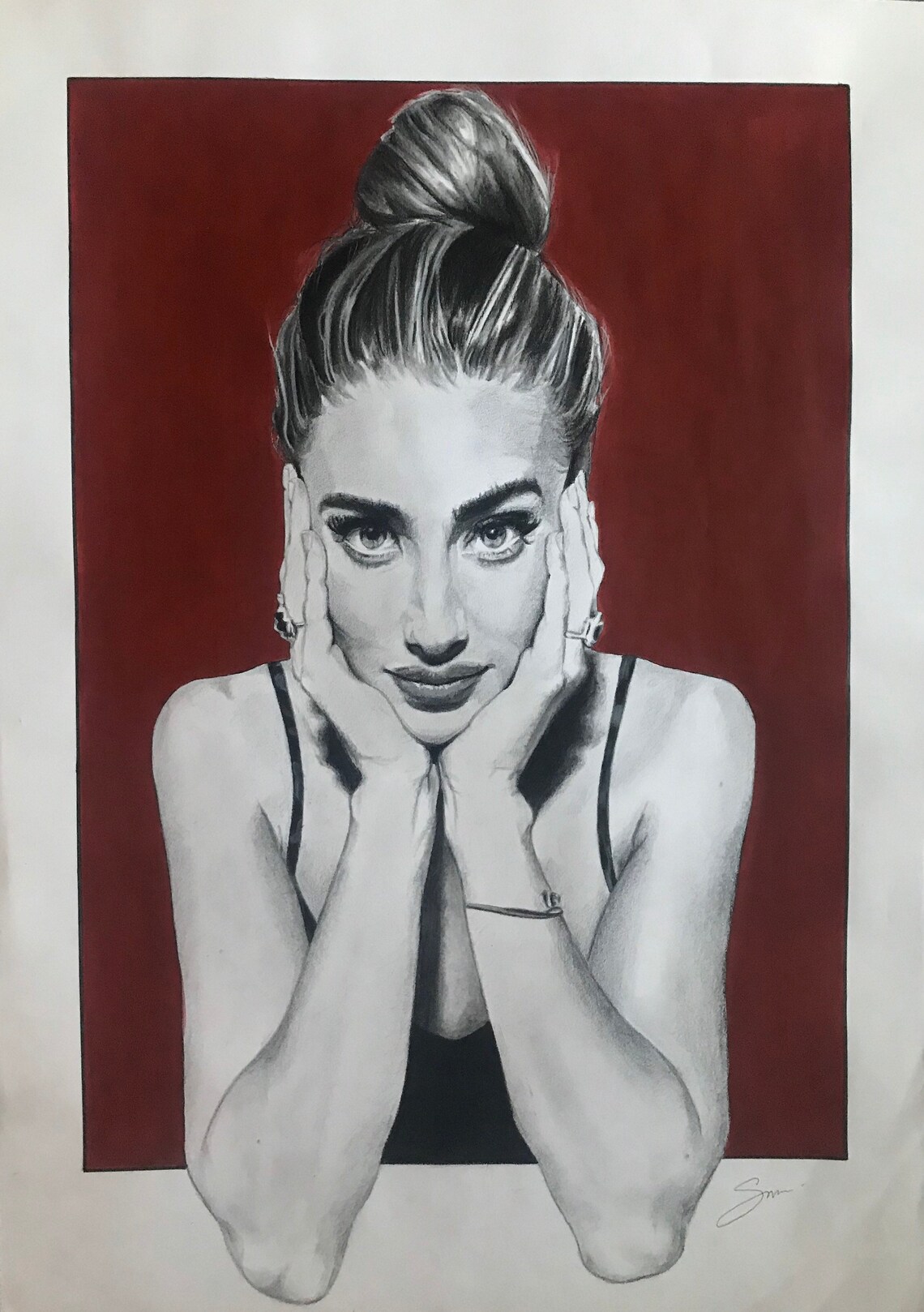 Limited Edition Fine Art Prints Drawing Portrait of Jessica - Etsy