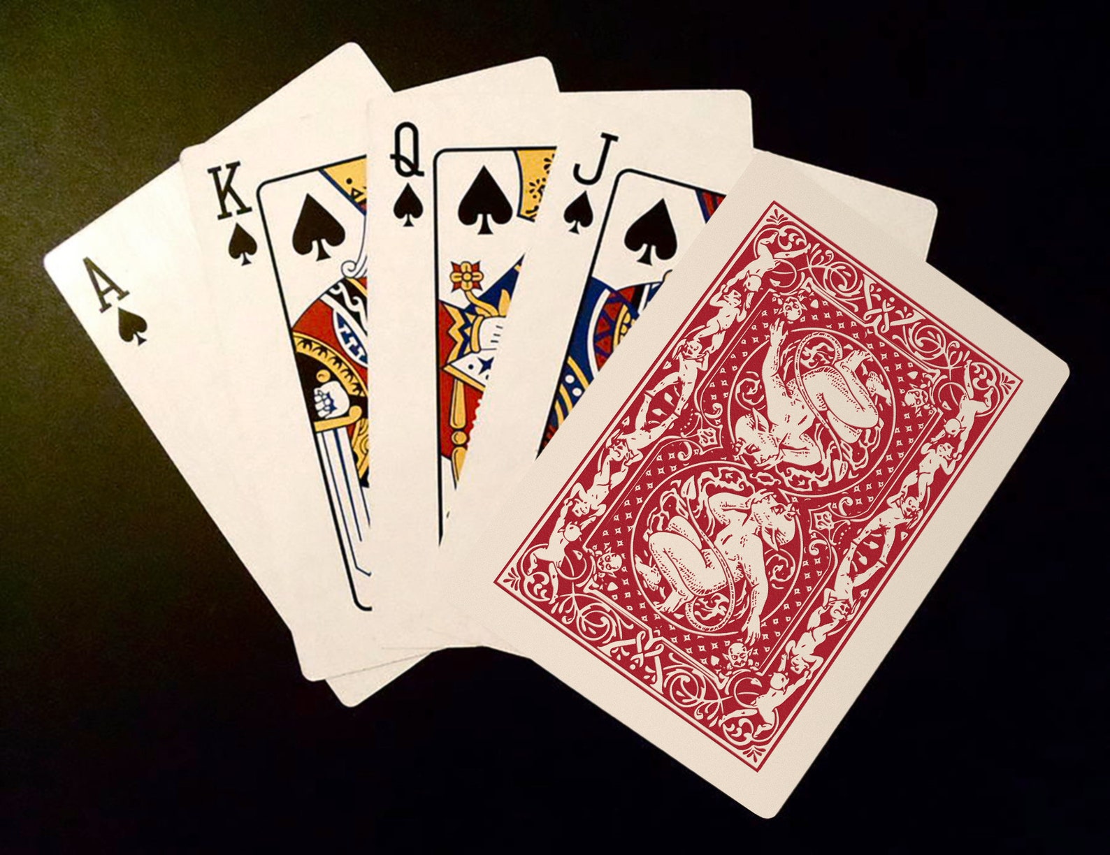 Vintage card back Playing card Drawing card back Vector | Etsy