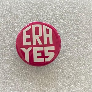 ERA YES Button, Equal Rights Amendment Button, or Button Set, 1.25 Inch ...