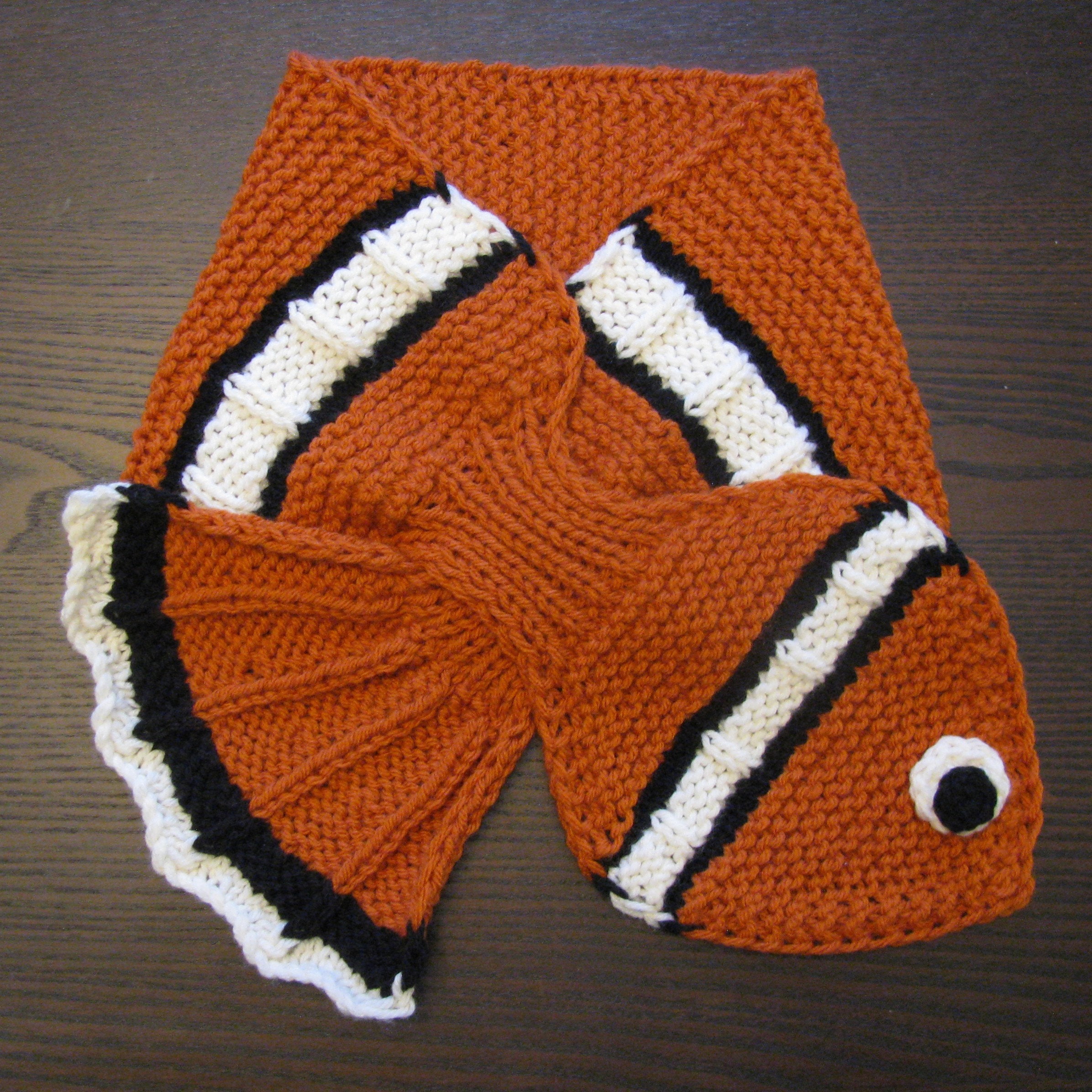 Tropical Fish Hat and Scarf Knitting Pattern PDF - Etsy