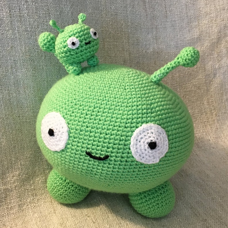 Final Space Mooncake Amigurumi Crochet Pattern PDF - Etsy