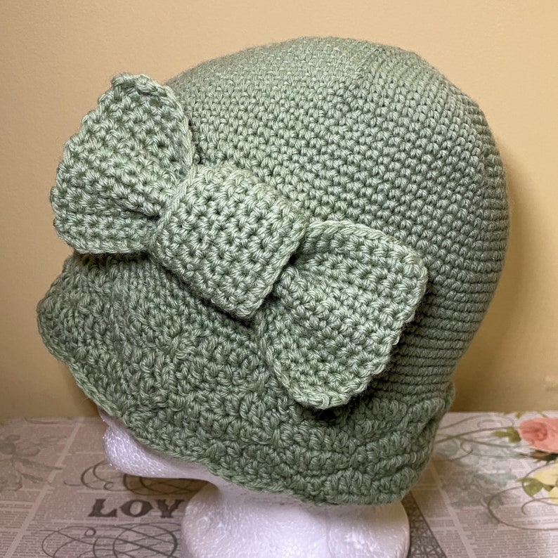 Winter Bow Hat - Crochet Pattern PDF - Etsy