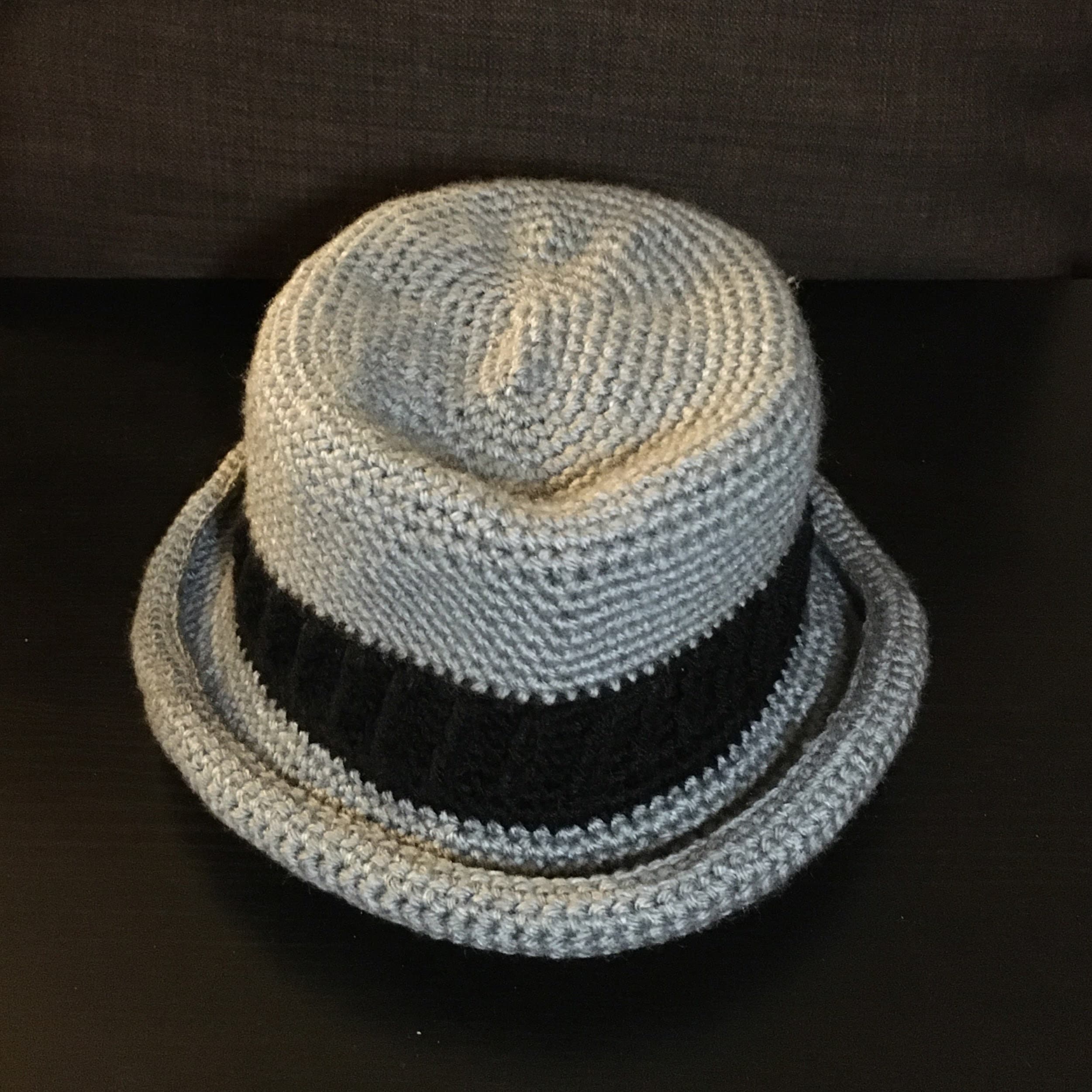 Fedora Hat in 3 Styles & 3 Sizes - Crochet Pattern PDF - Etsy