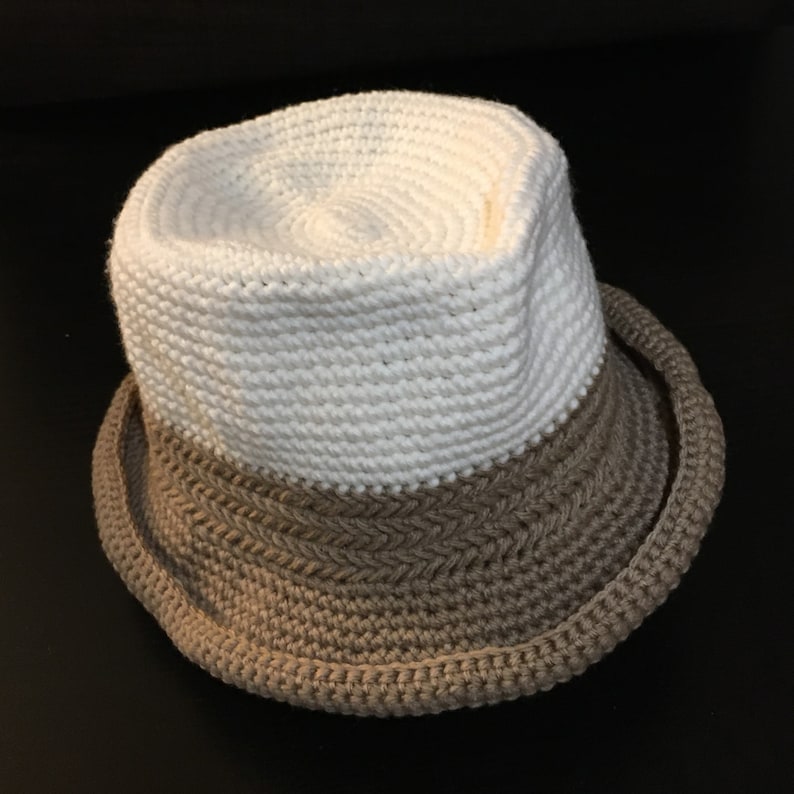 Fedora Hat in 3 Styles & 3 Sizes - Crochet Pattern PDF - Etsy