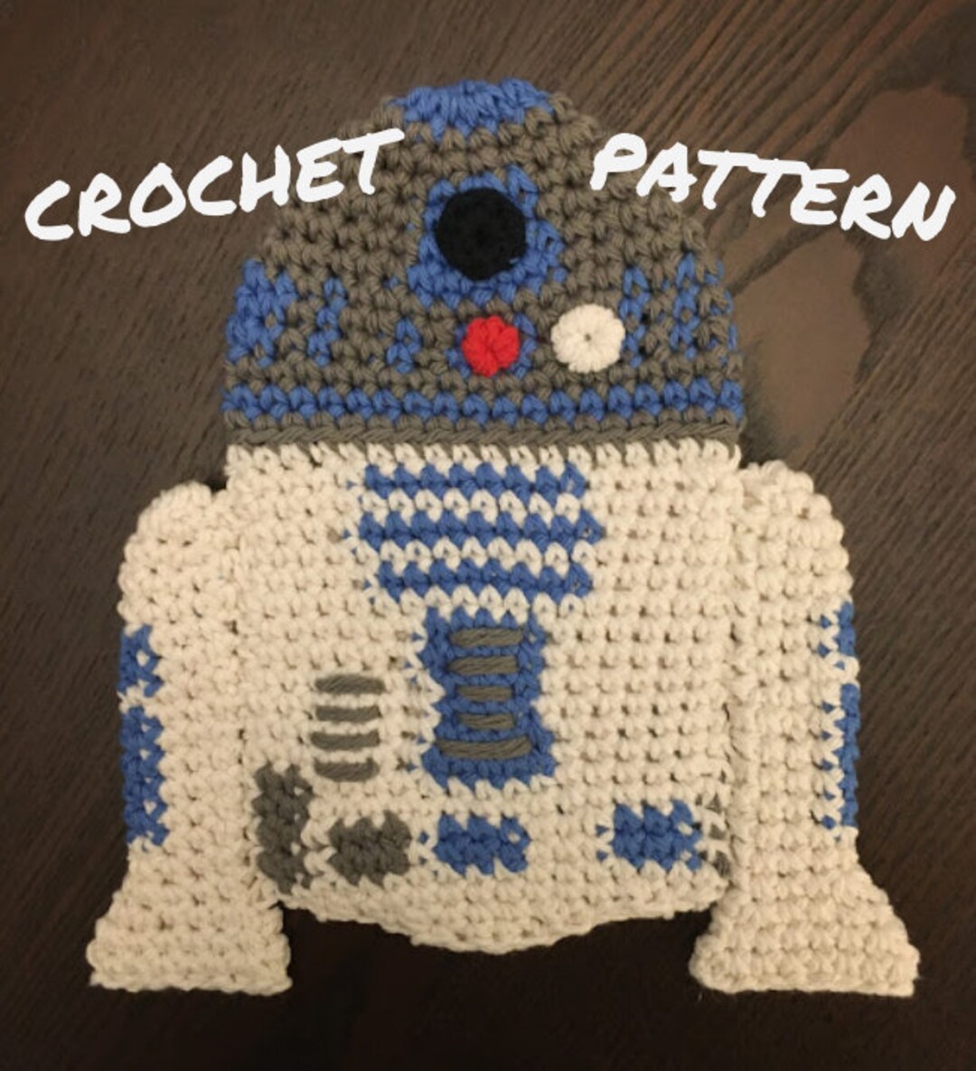R2-D2 Potholder - Crochet Pattern PDF - Etsy