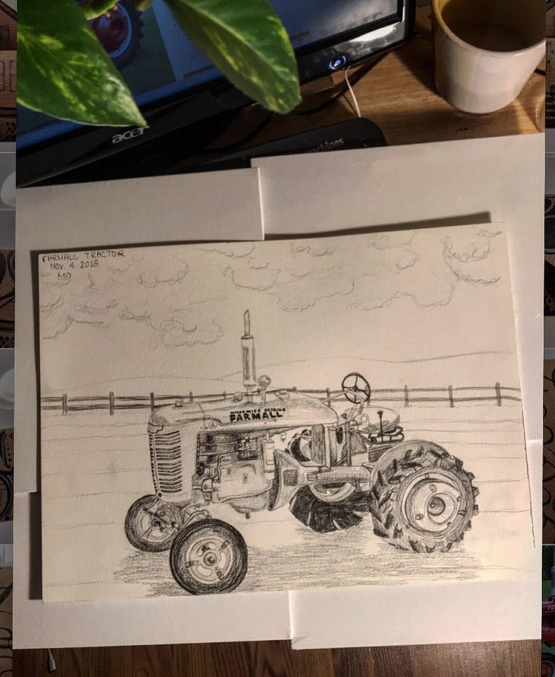 Farmall Tractor - Etsy