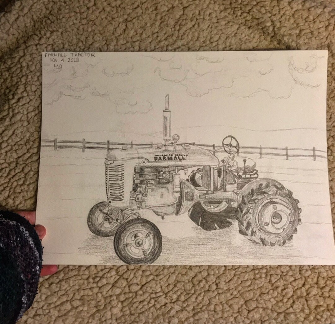 Farmall Tractor - Etsy