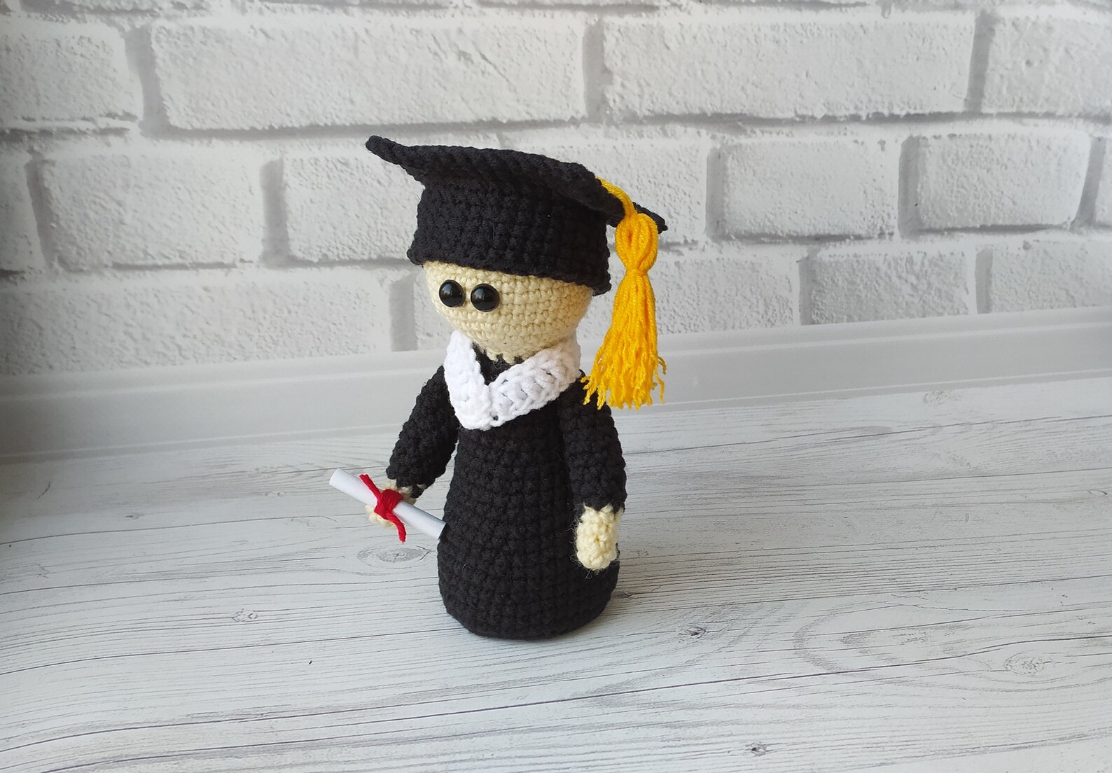 Graduation Doll Crochet Pattern Graduate Doll Toy Crochet Pattern ...