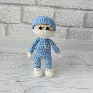 Crochet Pattern Hero Doctor Toy Crochet Pattern Lifesaver Pattern PDF ...