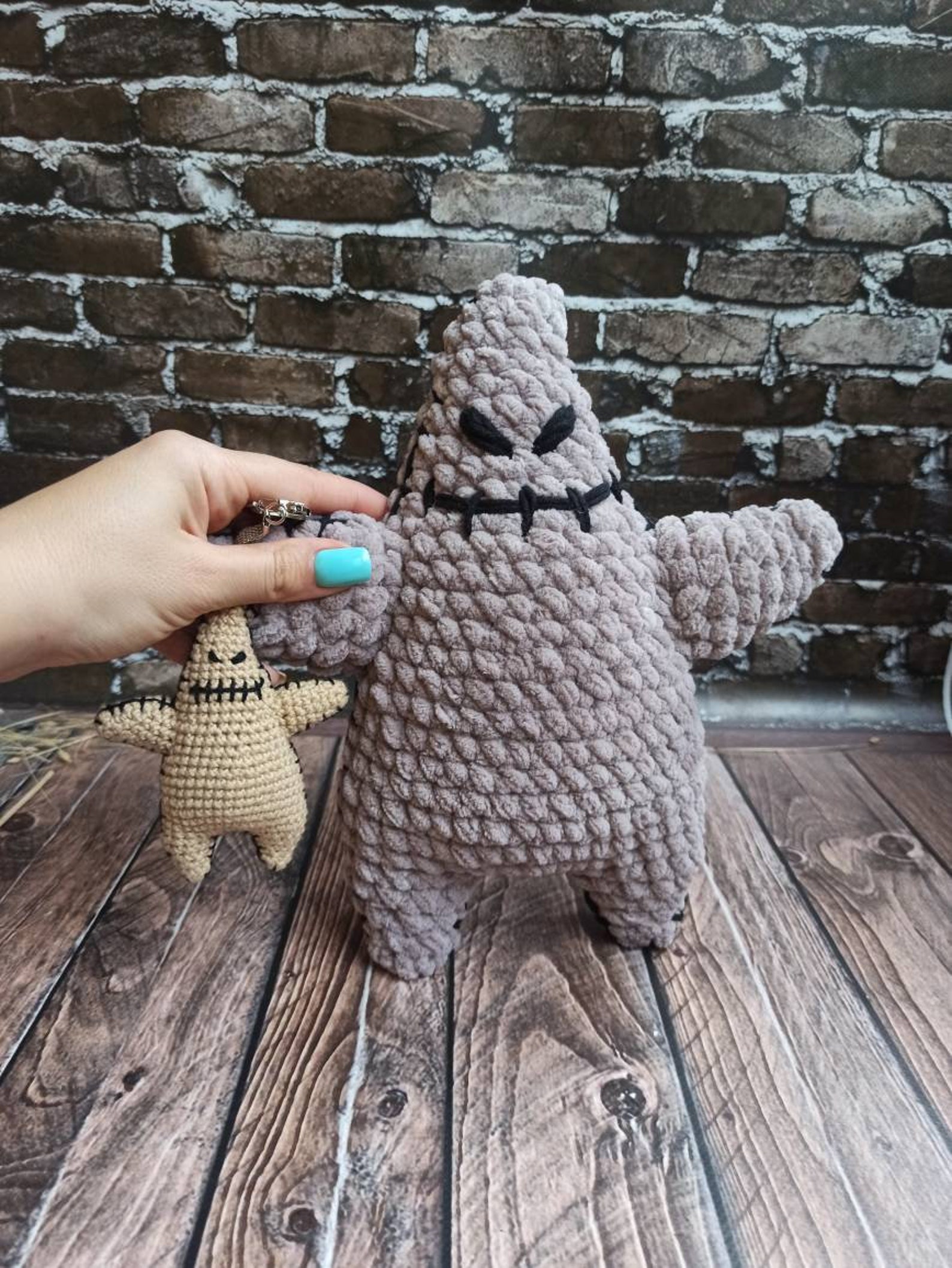 Oogie boogie monster halloween toy Cute plush monster | Etsy