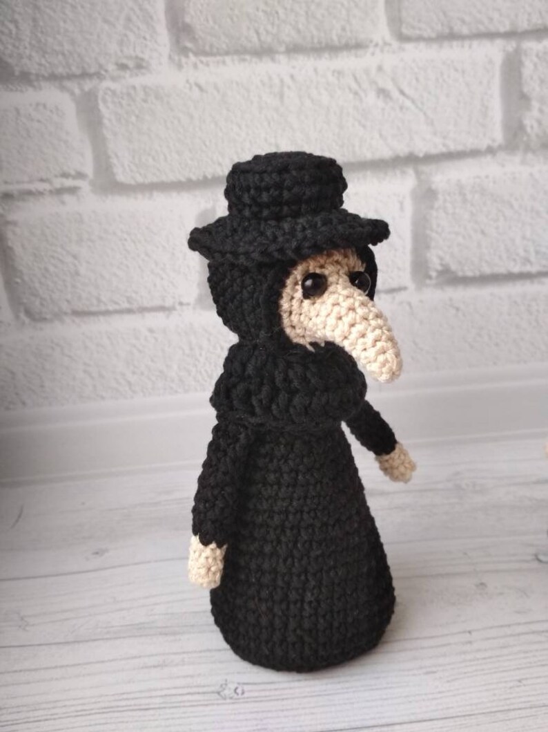 Plague Doctor Doll Plague Doctor Toy Monster Halloween Toy - Etsy