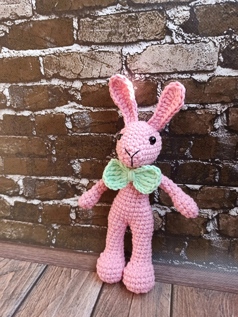 Crochet Pattern Bunny Toy Easy Pattern Amigurumi Bunny Toy Pdf | Etsy