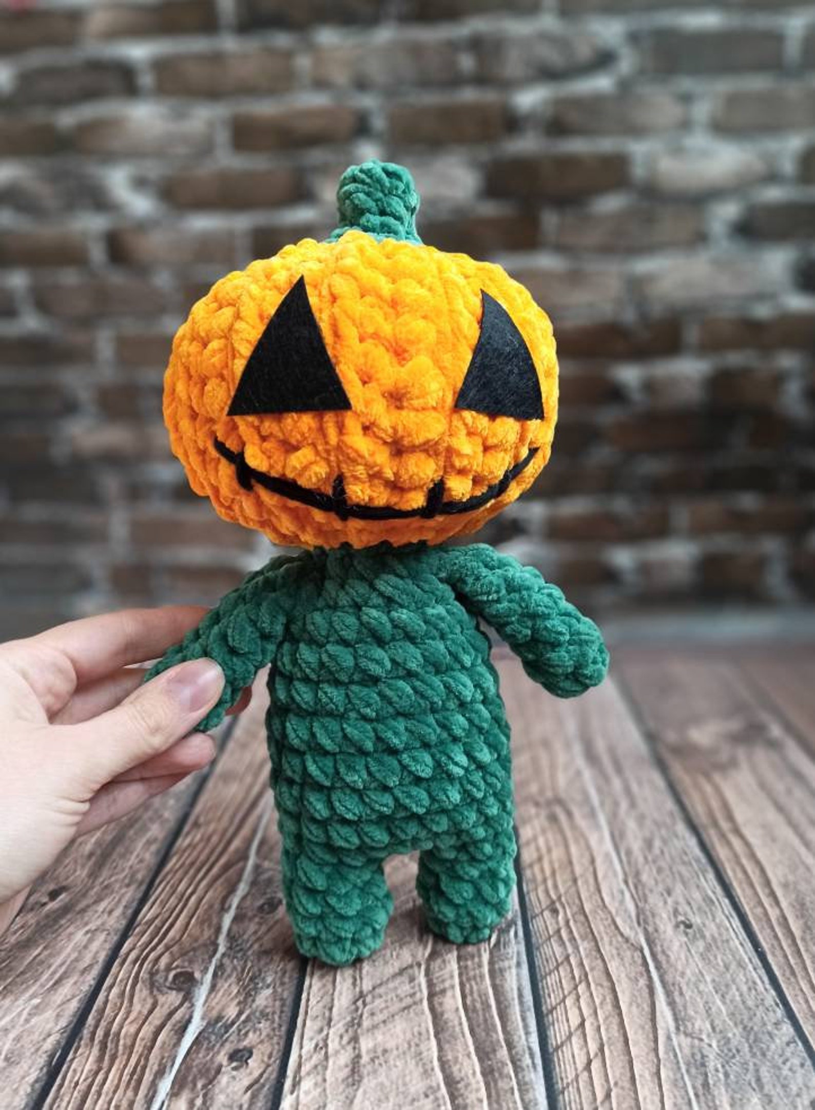 Crochet Pattern Pumpkin Toy Pattern Halloween Toy Pattern - Etsy