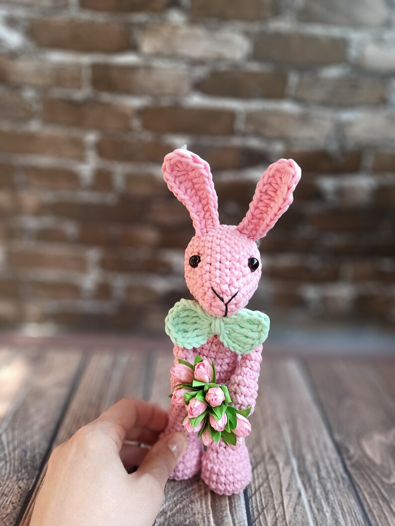 Crochet Pattern Bunny Toy Easy Pattern Amigurumi Bunny Toy Pdf | Etsy