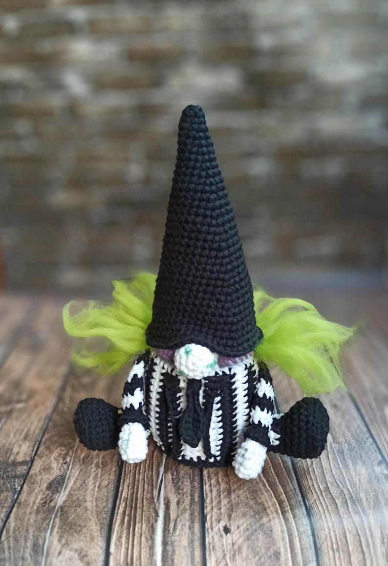 Horror Gnome Crochet Pattern Creepy Tutorial Gonk Pattern - Etsy