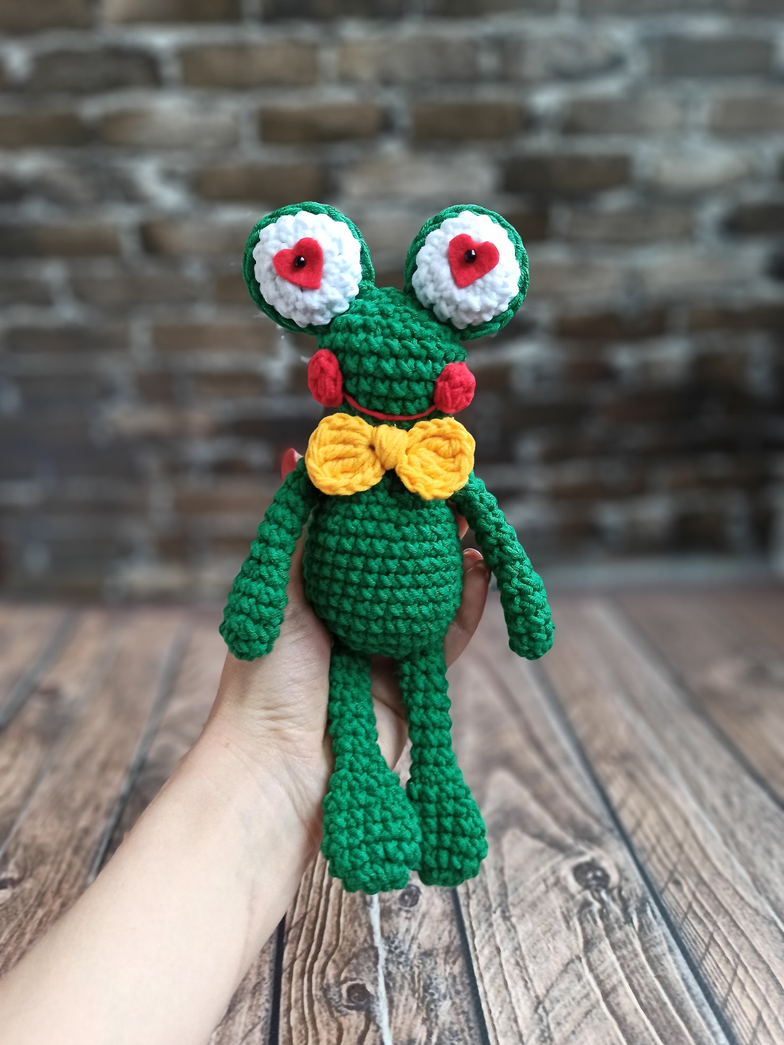 Frog Crochet Pattern Frog Easy Crochet Pattern Heartbreaker | Etsy Canada