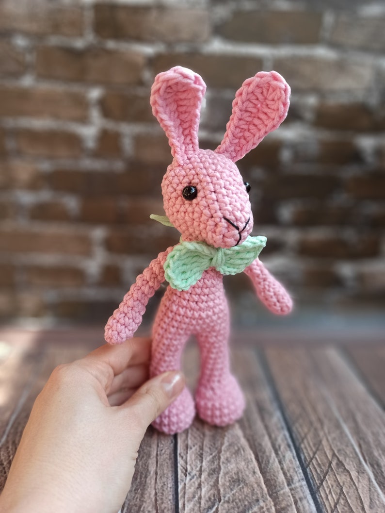 Crochet Pattern Bunny Toy Easy Pattern Amigurumi Bunny Toy Pdf | Etsy