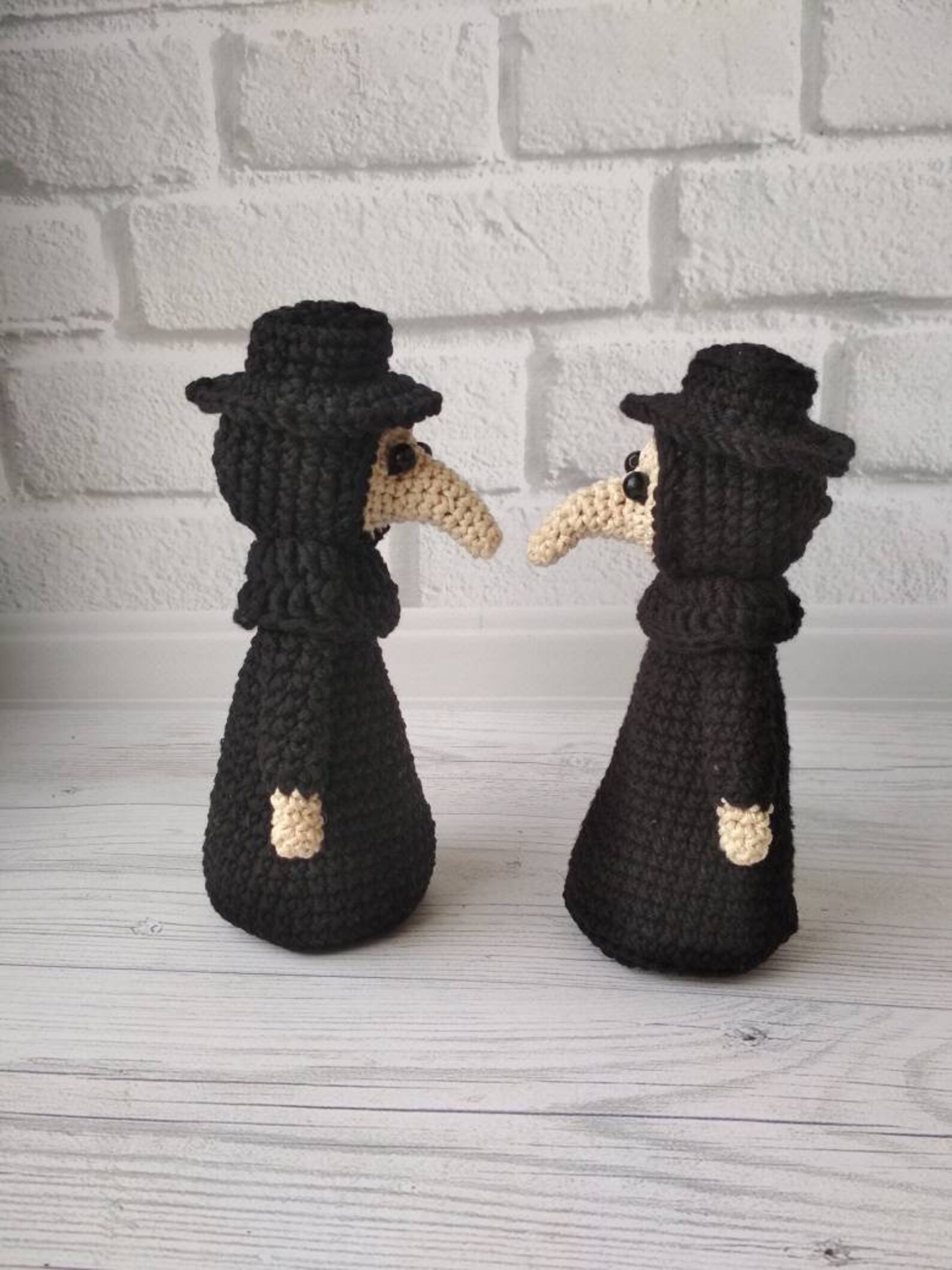 Plague Doctor Doll Plague Doctor Toy Monster Halloween Toy - Etsy