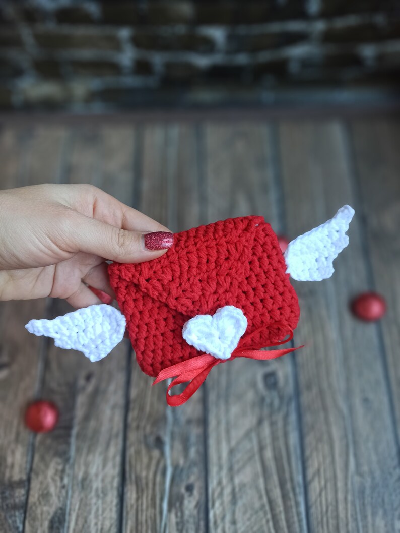 Valentine's Day Crochet Pattern PDF Valentine Day Card | Etsy