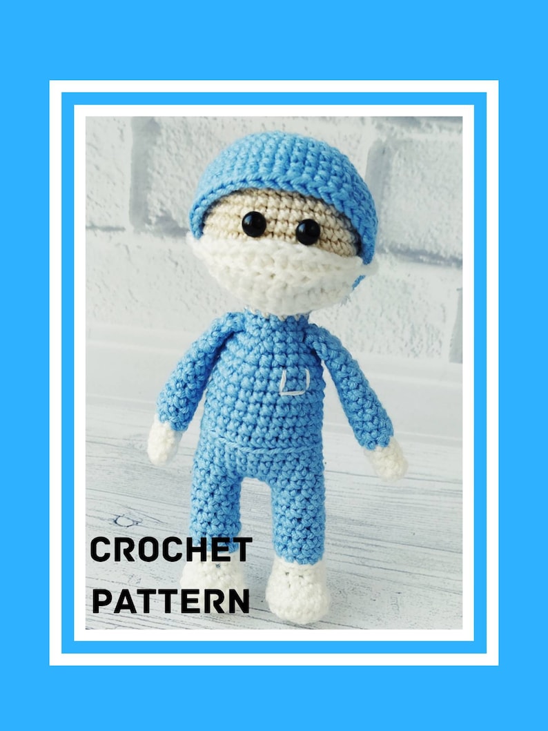 Crochet Pattern Hero Doctor Toy Crochet Pattern Lifesaver - Etsy
