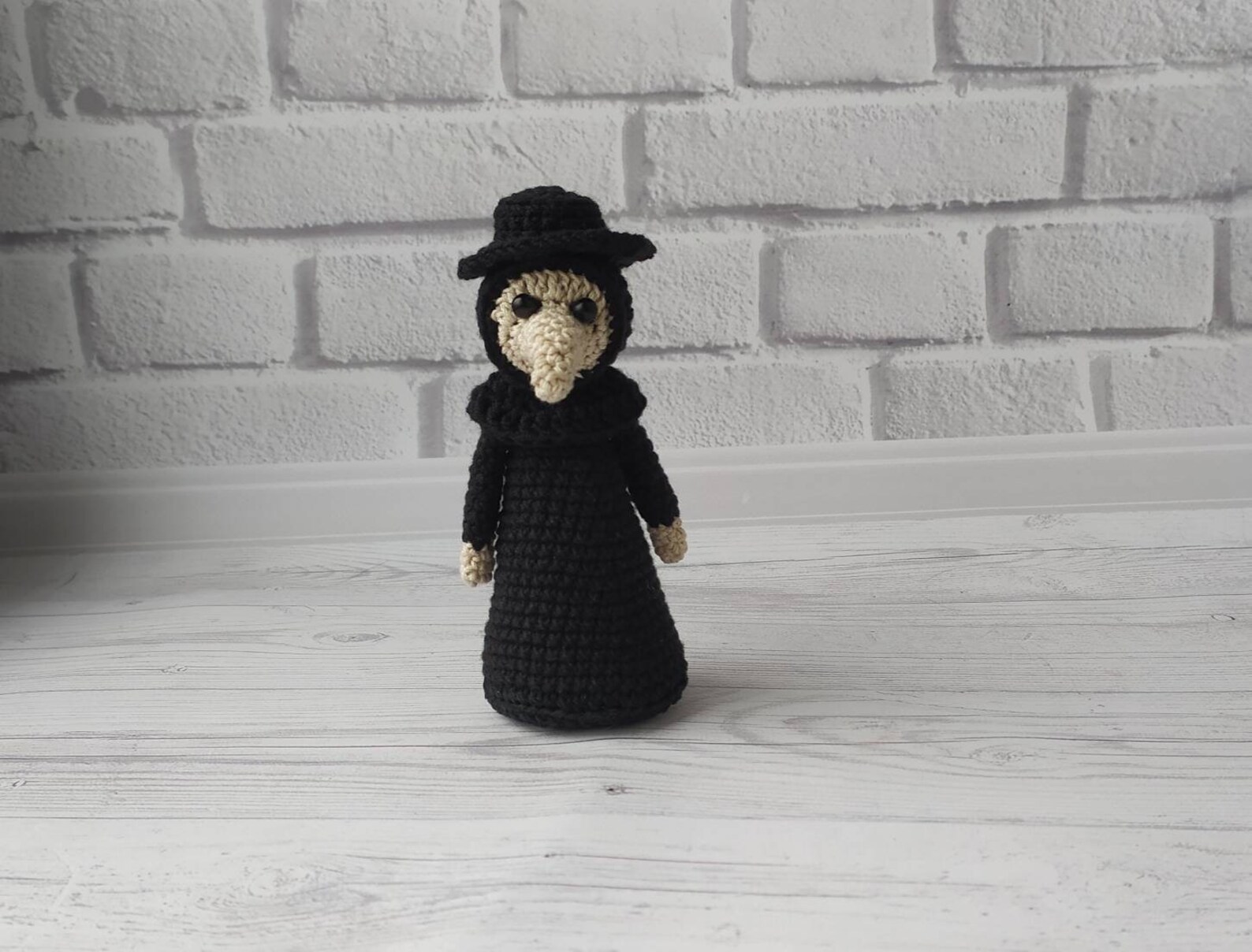 Plague Doctor Doll Plague Doctor Toy Monster Halloween Toy - Etsy